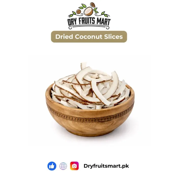 Dried Coconut Slices – Purely Natural | Dry Fruits Mart
