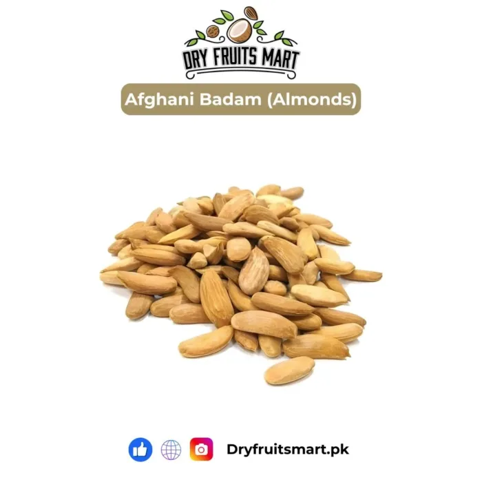 Afghani Badam (Almonds) | Best Price Online in Pakistan
